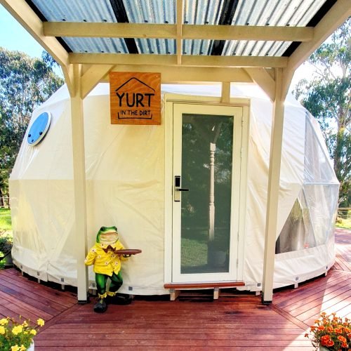 Yurt in the Dirt | Yurts, Geo Domes, Tiny Houses Australia